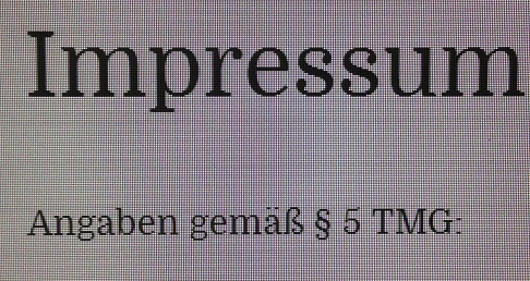 So bekommen freie Journalisten das richtige Impressum für ihre Homepage ...